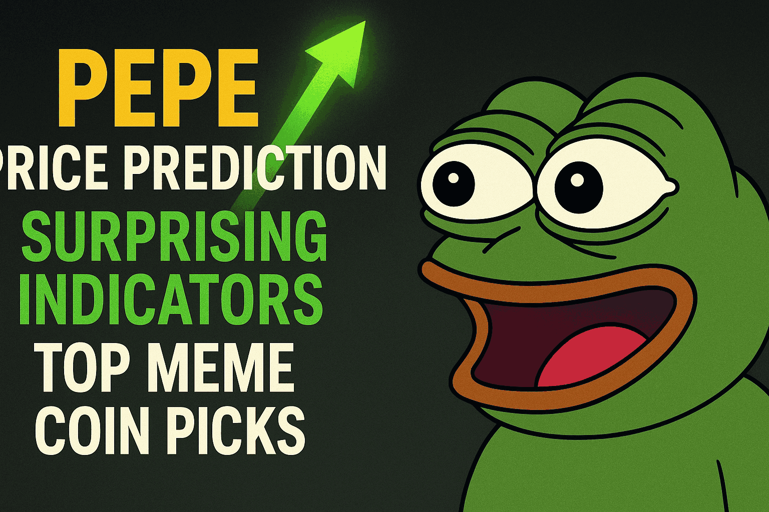 Pepe Price Prediction: Surprising Indicators Suggest Top Meme Coin Picks