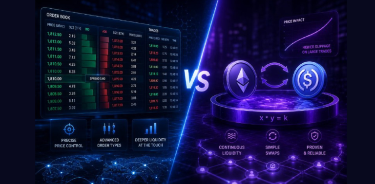 CLOB vs AMM: Why On-Chain Order Books Are Reshaping DEX Trading in 2026 ...